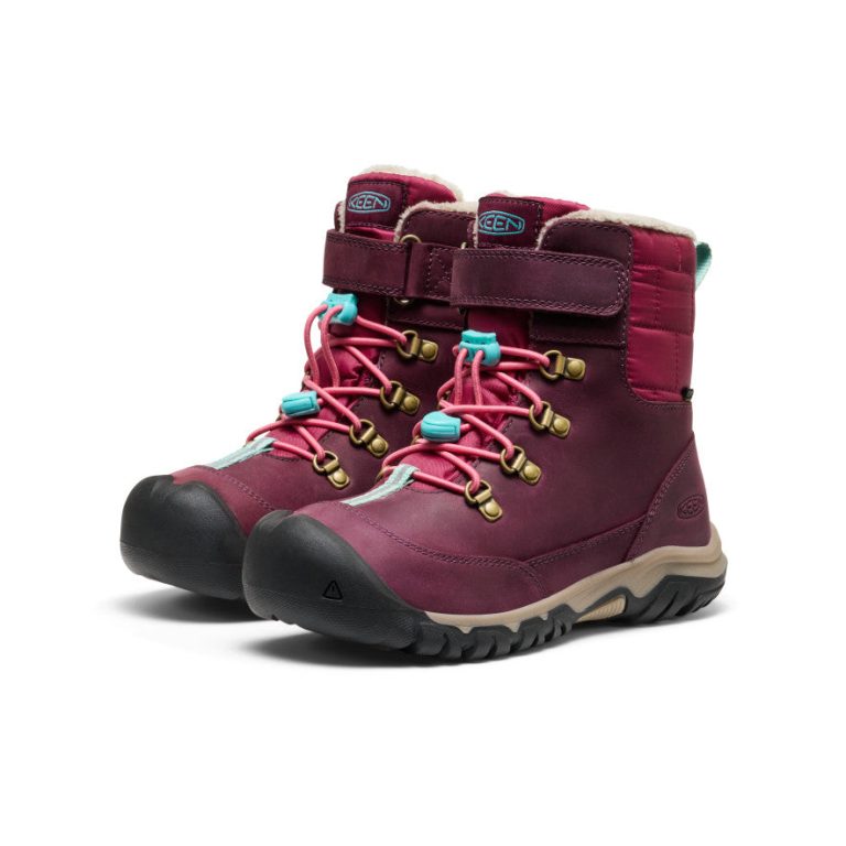 Big Kids’ Kanibou Waterproof Winter Boot | Fig/Pink Lemonade – Keenfootwear