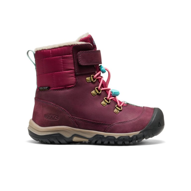 Big Kids’ Kanibou Waterproof Winter Boot | Fig/Pink Lemonade – Keenfootwear