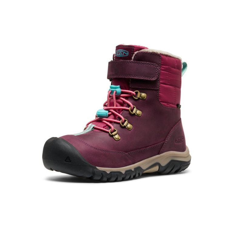 Big Kids’ Kanibou Waterproof Winter Boot | Fig/Pink Lemonade – Keenfootwear
